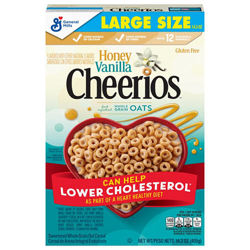 Multigrain Cheerios Nutrition Label