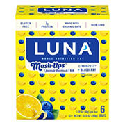 Luna Mash-Ups Lemon Zest & Raspberry Bars - Shop Granola & Snack Bars ...