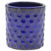 Deroma Ersa Succulent Glazed Terracotta Planter - Blue - Shop Pots ...