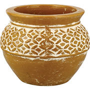 Deroma Triton Succulent Glazed Terracotta Planter - Blue - Shop Pots ...