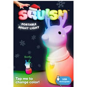 Globe Squish Santa Portable Night Light - Shop Lamps & Lights at H-E-B
