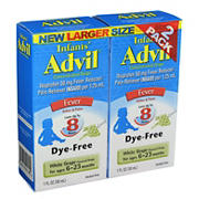 Advil Infants Liquid 2 Pack 50MG Fever Reducer Drops - Shop Pain ...