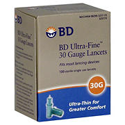 BD Ultra-Fine 30 Gauge Single-Use Lancets - Shop Home Health Care at H-E-B