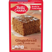 Betty Crocker Gingerbread Cake & Cookie Mix - Shop Baking Mixes at H-E-B