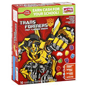 Betty Crocker Transformers Assorted Fruit Flavored Snacks - Shop Fruit ...