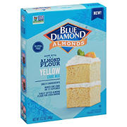 Blue Diamond Almond Flour Yellow Cake Mix - Shop Baking Ingredients at ...