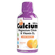 Bluebonnet Liquid Calcium Magnesium Orange - Shop Vitamins ...