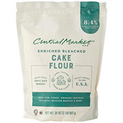 Central Market Enriched Bleached Cake Flour - Shop Baking Ingredients ...