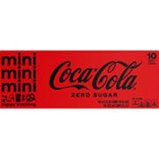 Coca-Cola Zero 8 oz Glass Bottles - Shop Soda at H-E-B