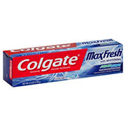 Colgate Max Fresh Shockwave Electric Mint Toothpaste - Shop Oral ...