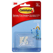 Command Small Clear Hooks - Shop Home Improvement at H-E-B