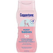 Coppertone Water Babies Sunscreen Lotion SPF 50 - Shop Bath & Skin Care ...