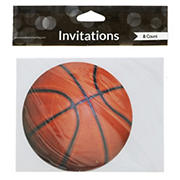 Creative Expressions Basketball Postcard Diecut Invitation - Shop Party ...
