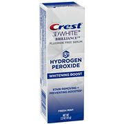 Crest 3D White Brilliance Hydrogen Peroxide Toothpaste Fresh Mint ...