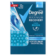 Degree Maximum Recovery Cool Rush + Epsom Salt + Electrolytes Massage ...