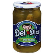 Del Dixi Hot Dill Pickles - Shop Canned & Dried Food at H-E-B