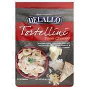 DeLallo Tortellini 3 Cheese Egg Pasta - Shop Pasta at H-E-B