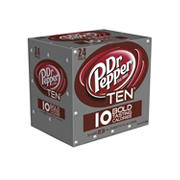 Dr Pepper TEN Soda 12 oz Cans - Shop Soda at H-E-B