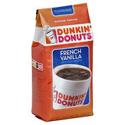 Dunkin Donuts French Vanilla Ground Coffee - Shop Coffee at H-E-B