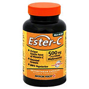 Ester C American Health Ester-C 500 Mg w/Bio VegCaps - Shop Vitamins ...