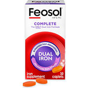 Feosol Complete Bifera Iron Caplets - Shop Vitamins & Supplements at H-E-B