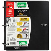 FIVE STAR Flex Hybrid Notebinder, Assorted Colors - Shop Binders at H-E-B