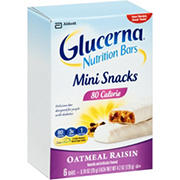Glucerna Oatmeal Raisin Mini-Snack Bar - Shop Diet & Fitness at H-E-B