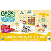 GoGo squeeZ Morning Smoothiez Strawberry and Mixed Berry Variety Pack - Shop Canned & Dried Food ...