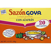 Goya Sazon Azafran Seasoning - Shop Spices & Seasonings at H-E-B