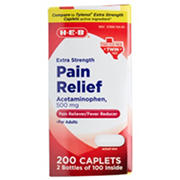 H-E-B Acetaminophen Arthritis Relief Caplets – 650 mg - Shop Medicines ...