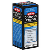 H-E-B Camphor Phenol Instant Pain Relief - Shop Medicines & Treatments ...