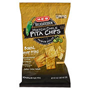 H-E-B Delicatessen Hatch Chile Pita Chips - Shop Chips at HEB