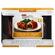 H-E-B Fully Cooked Stuffed Santa Fe Style Chicken Breasts - Shop Ready ...