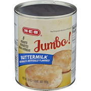 H-E-B Texas Style Buttermilk Biscuits - Shop Biscuit & Cookie Dough at ...