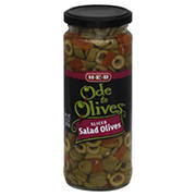 H-E-B Ode to Olives Medium Ripe Pitted Black Olives - Shop Canned ...