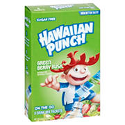 Hawaiian Punch Green Berry Rush Mix Packets - Shop Mixes & Flavor ...