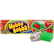 Hubba Bubba Max Strawberry-Watermelon Bubble Gum - Shop Snacks & Candy ...