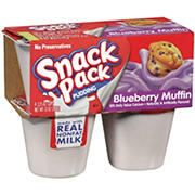 Hunt's Snack Pack Blueberry Muffin Pudding - Shop Pudding & Gelatin at ...