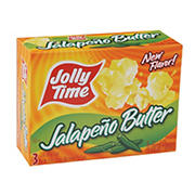 Jolly Time Jalapeno Butter Popcorn - Shop Snacks & Candy at H-E-B