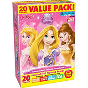 Kellogg's Disney Princess Assorted Fruit Flavored Snacks Value Pack ...