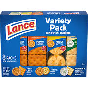 Lance Toasty Cheddar Cheese Sandwich Crackers - Shop Snacks & Candy at ...