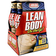 Lean Body On The Go! Vanilla Ice Cream Hi-Protein Nutrition Shake ...