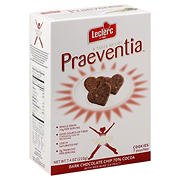 Leclerc Praeventia Dark Chocolate Chip 70% Cocoa Cookies - Shop Snacks ...