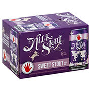 Left Hand Milk Stout Sweet Stout 12 oz Cans - Shop Beer & Wine at H-E-B