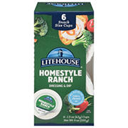 Litehouse Homestyle Ranch Dressing & Dip Singles - Shop Dip at H-E-B