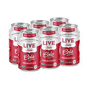 Live Soda Cola with Probiotics 12 oz Cans - Shop Soda at H-E-B