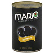 Mario Medium Pitted Black Olives - Shop Canned & Dried Food at H-E-B