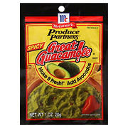 McCormick Produce Partners Spicy Great Guacamole Mix - Shop Spices ...