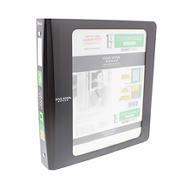 Mead Five Star 1.5" Customizable Plastic Binder, Black - Shop School ...