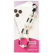Moxyo Beaded Phone Charm - Black Pearl - Shop Electronics at H-E-B
